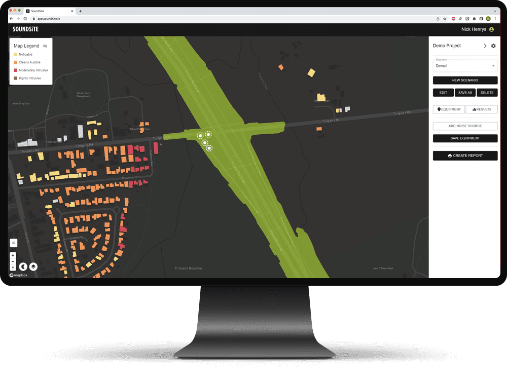 Leading Acoustic Software For Building Processes | SoundSite
